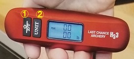 last chance Archery HS3 ポンドスケール – アーチャーレポート | アーチェリー総合情報サイト
